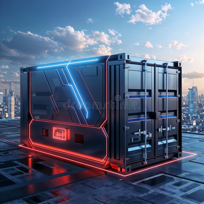 Neon Container Stock Illustrations – 22,898 Neon Container Stock ...