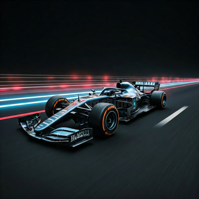 Neon Nights: Pushing the Limits. Racing through the Night. Speed and ...