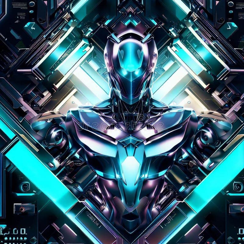 Neon Noir: a Glimpse into the Cyberpunk Future Stock Illustration ...