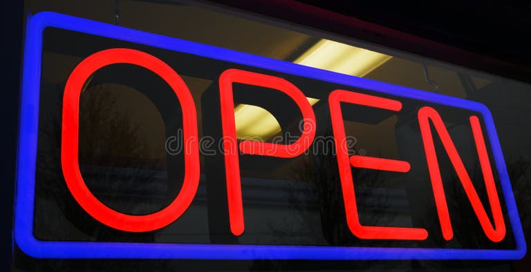 940 Vintage Neon Open Sign Stock Photos - Free & Royalty-Free Stock ...