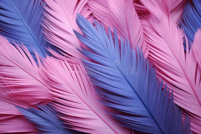 Neon Palm Tree Background, Tropical Pink and Purple Chillwave Art Stock ...
