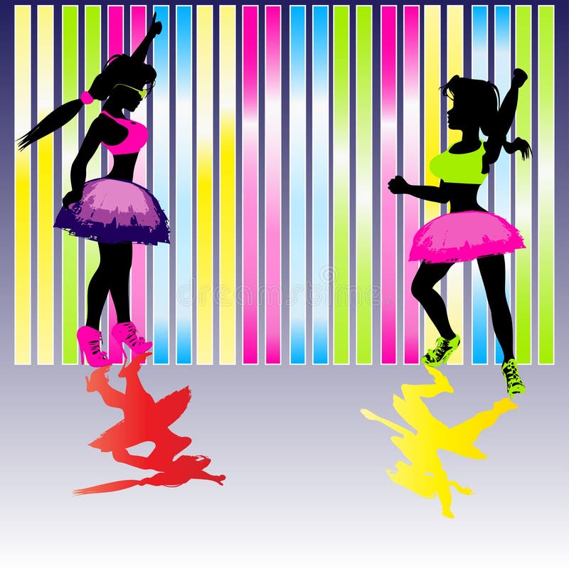 Neon Party Background stock vector. Illustration of abstract - 8865088