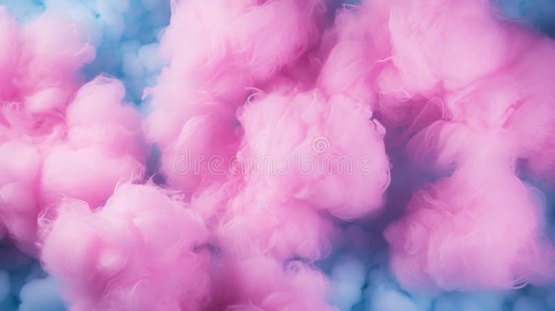 Neon Pastel Cotton Candy Background. Candy Floss Texture Stock ...