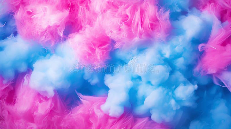 Neon Pastel Cotton Candy Background. Candy Floss Texture Stock Image ...