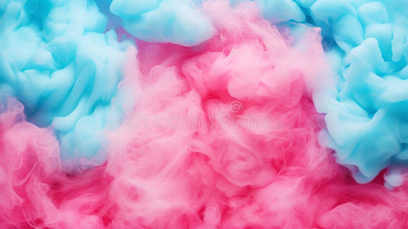 Neon Pastel Cotton Candy Background. Candy Floss Texture Stock Photo ...
