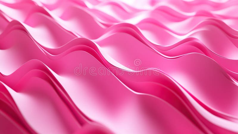 Neon Pink Abstract Crinkle Texture Background Wave Flow Wallpaper Stock ...