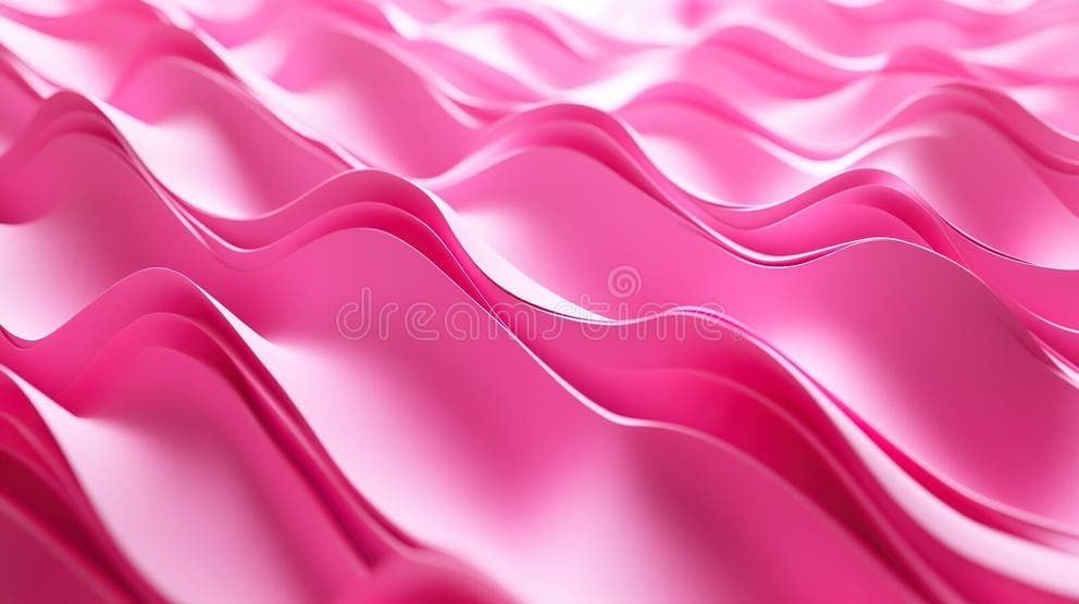 Neon Pink Abstract Crinkle Texture Background Wave Flow Wallpaper Stock ...