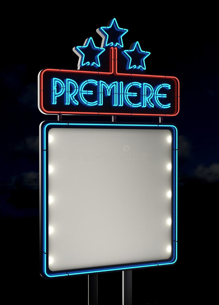 Movie Premiere Sign Stock Illustrations – 5,954 Movie Premiere Sign ...