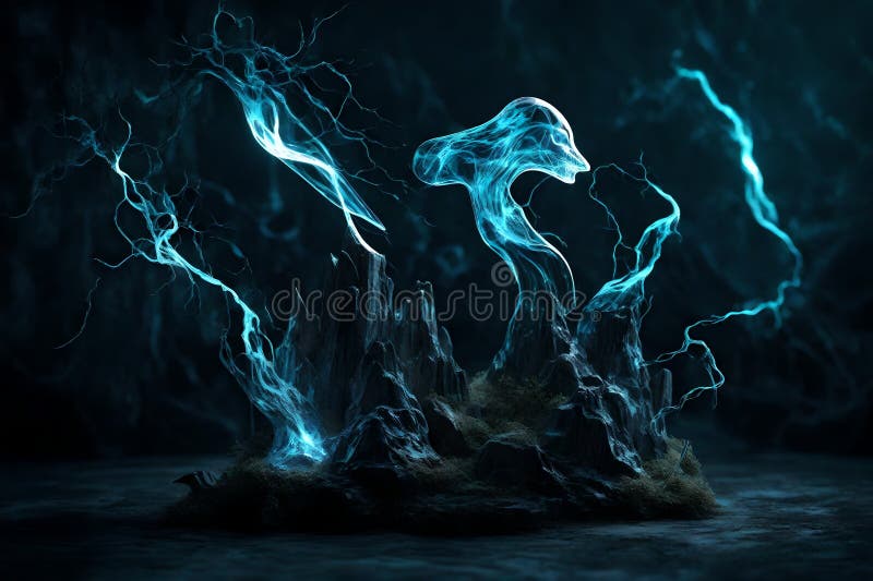 Neon Punk Eruption: a Futuristic Splash of Nano Technological ...