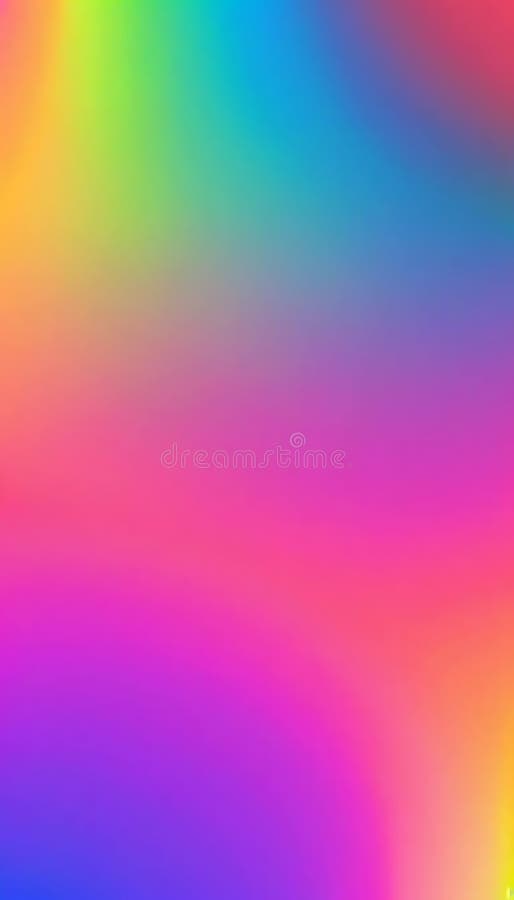 Neon Rainbow Gradient Wallpaper for Mobile Background Image Stock ...