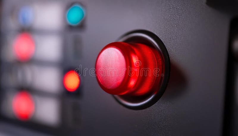 Red Light Control Panel Stock Illustrations – 1,573 Red Light Control ...
