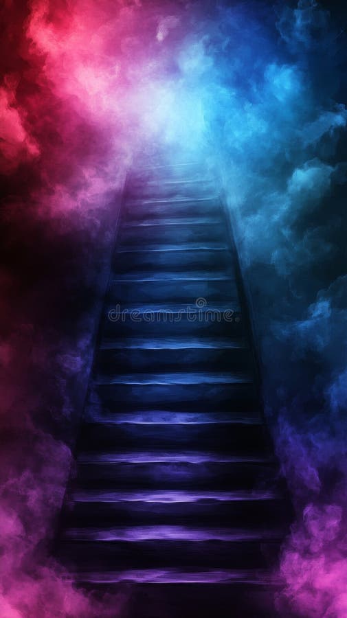 Neon Red and Violet Laser Grid Moving Horizontally. Stock Photo - Image ...