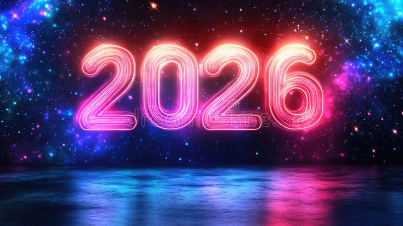 2026 Happy New Year Water Reflections Stock Photos - Free & Royalty ...