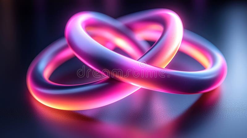 Neon Rings stock illustration. Illustration of texture - 336771103