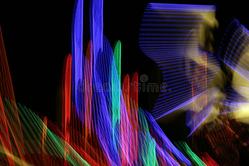 Neon rods stock photo. Image of whish, movement, trail - 859556