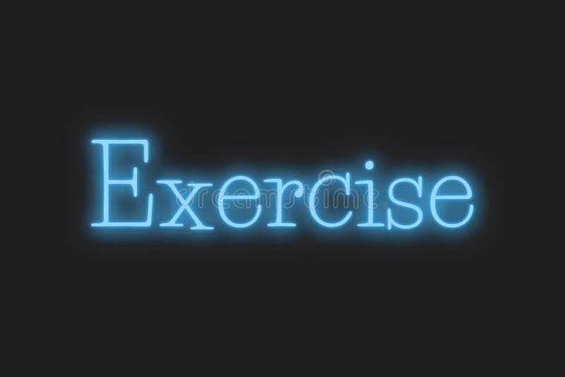 Exercise Black Neon Stock Illustrations – 2,351 Exercise Black Neon ...
