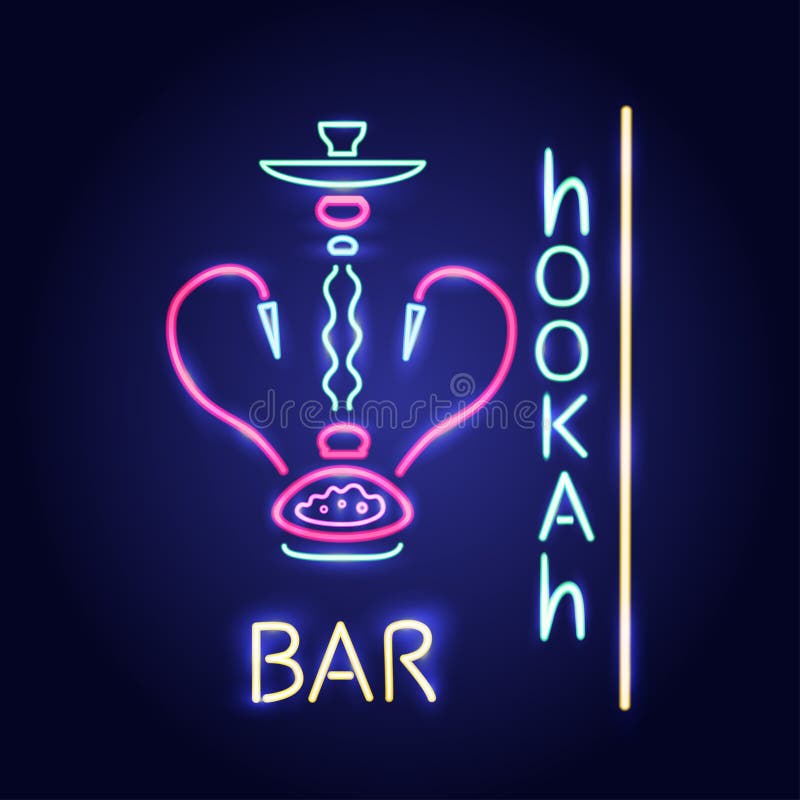 Hookah Neon Sign Stock Illustrations – 159 Hookah Neon Sign Stock ...