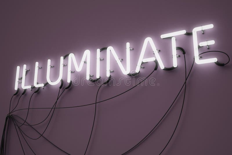Neon Sign-Illuminate stock image. Image of building, pink - 57322749