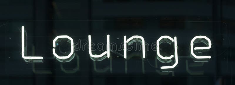 Neon sign - Lounge stock image. Image of electrical, symbol - 30918959