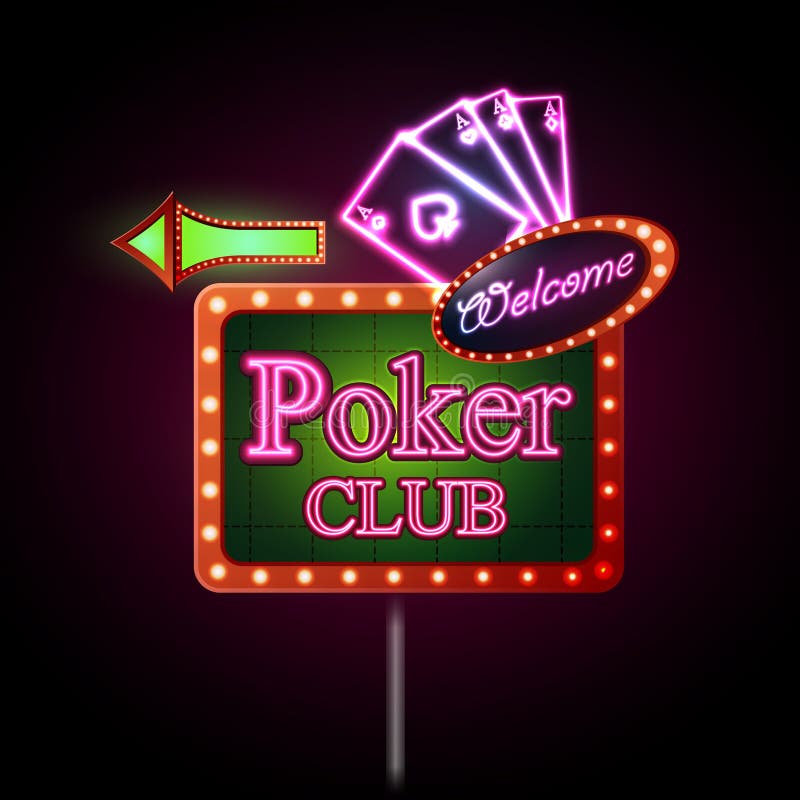 Poker Club logo. clip art stock vector. Illustration of roulette ...