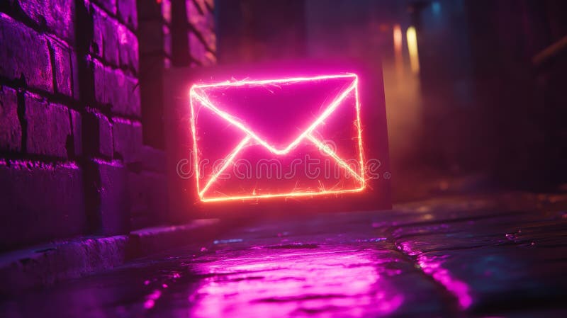 Neon Sign on Rustic Brick Wall, a Captivating Blend of Texture, Light ...