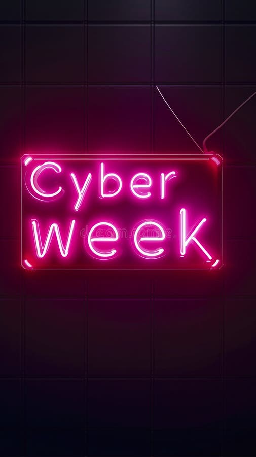 Cyber Week Neon Stock Illustrations – 182 Cyber Week Neon Stock ...