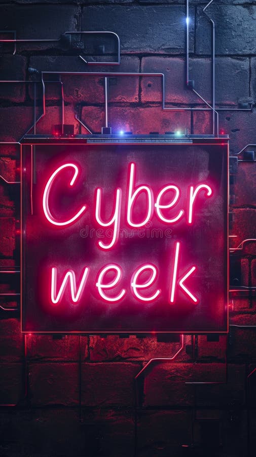 Cyber Week Neon Stock Illustrations – 182 Cyber Week Neon Stock ...