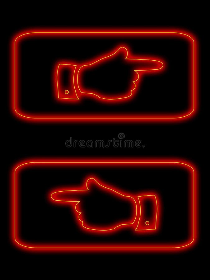 Neon signs stock illustration. Illustration of signboard - 631137