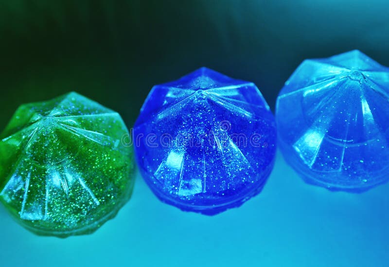 Neon Slime in Duotone Background. Stock Image - Image of neon, grass ...