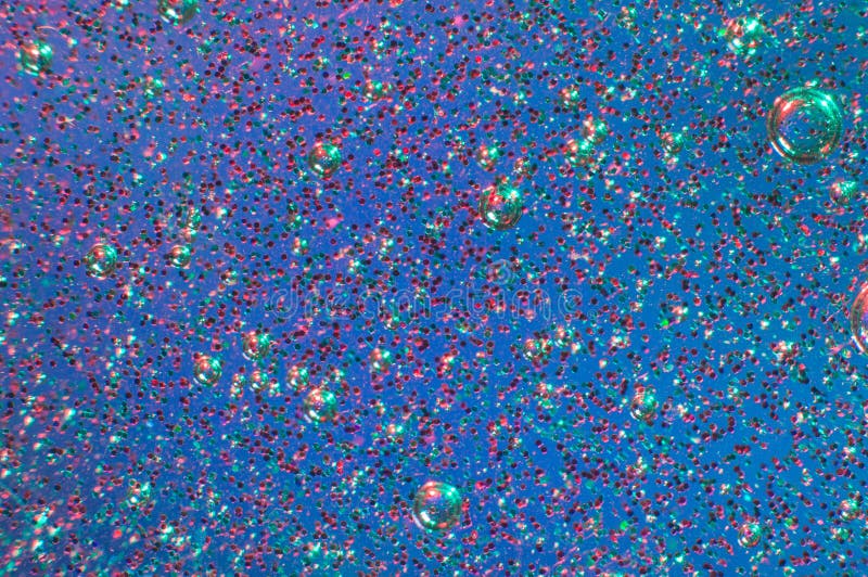 Neon Slime in Duotone Background. Stock Image - Image of experiment ...