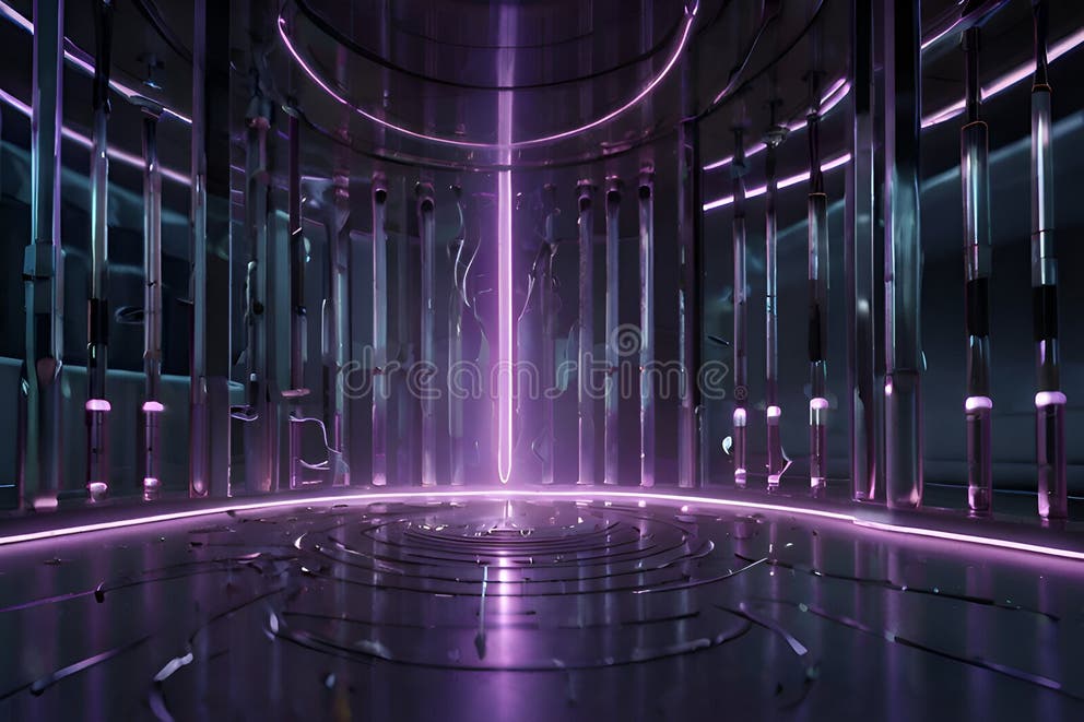 Abstract Neon Soundwave Design with Vibrant Energy and Rhythmic Flow ...