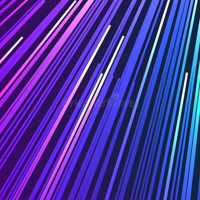 Neon Speed Line Background Stripe Effect Stock Vector - Illustration of ...