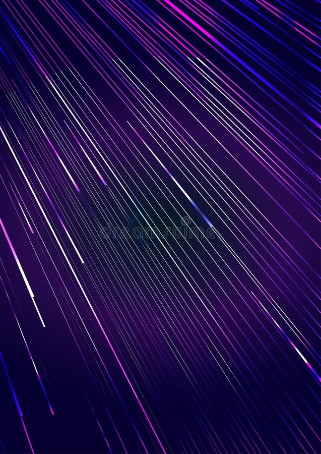 Neon Speed Line Background Stripe Effect Stock Vector - Illustration of ...
