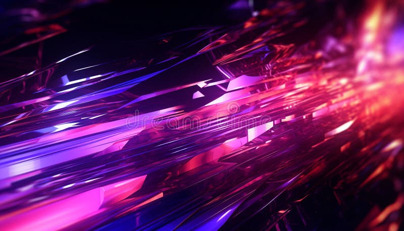 Neon Speedstream - Abstract Ruby and Amethyst Energy Flow Background ...