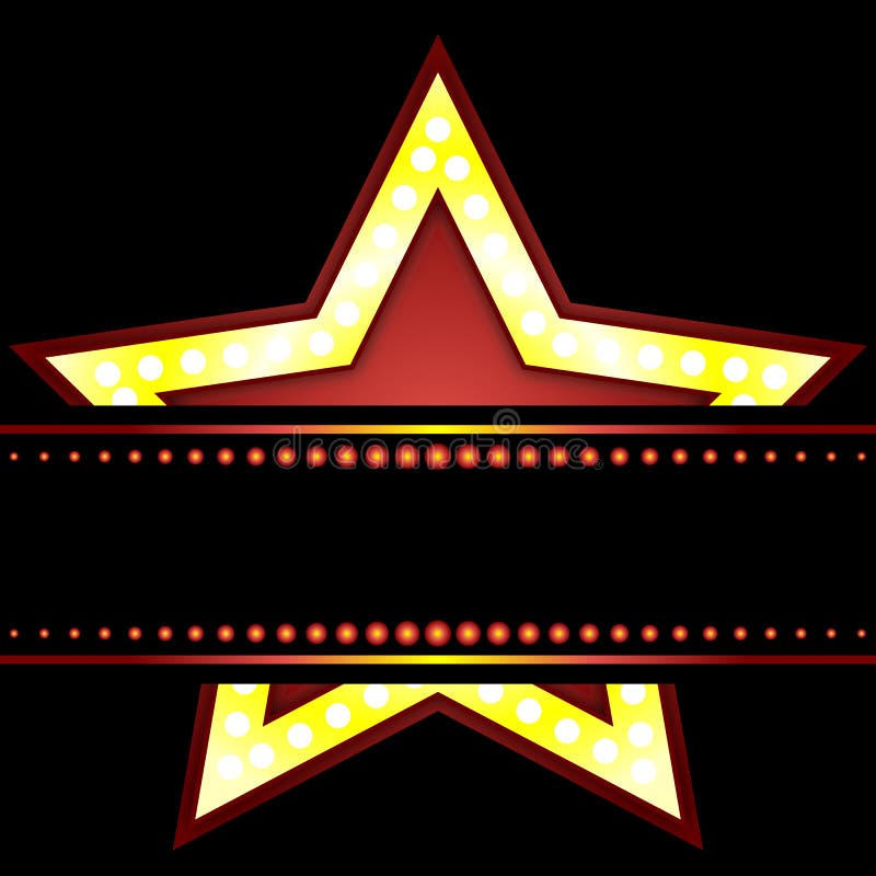 Neon star logo stock vector. Illustration of banner, equipment - 76486153