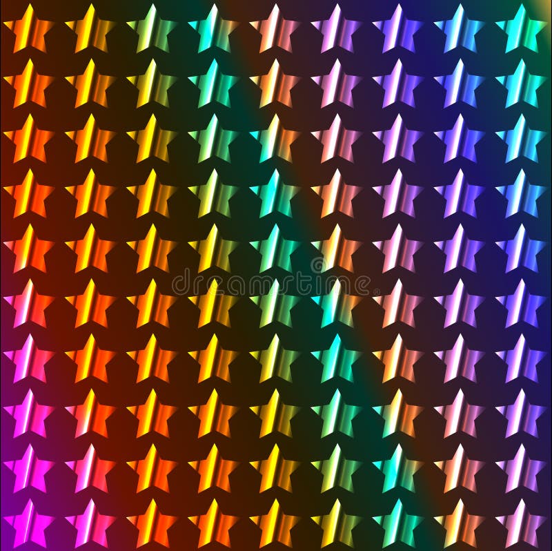 Neon stars stock vector. Illustration of shine, beautiful - 53275714