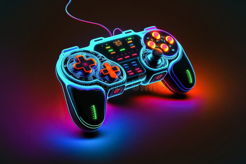 Stylized Gamepad Stock Illustrations – 333 Stylized Gamepad Stock ...