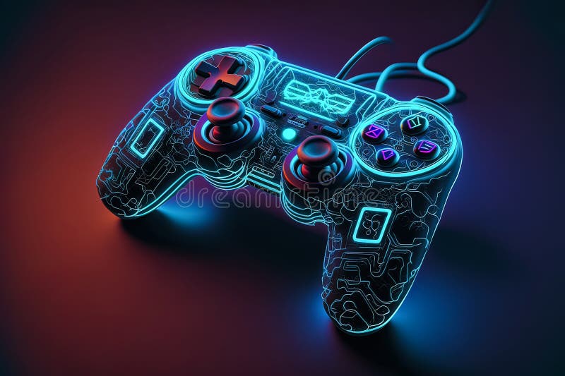 Stylized Gamepad Stock Illustrations – 333 Stylized Gamepad Stock ...