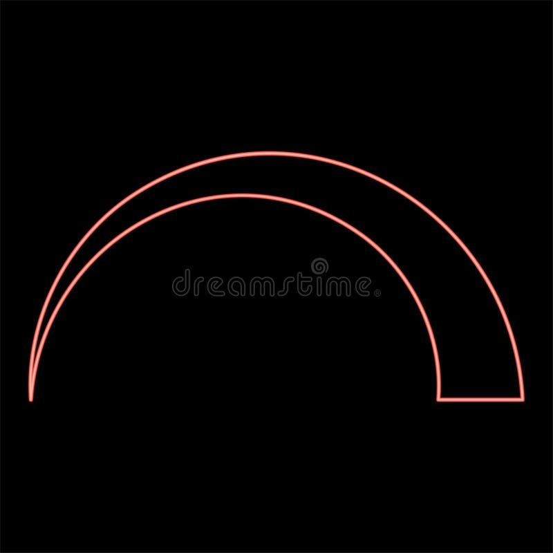 Neon Symbol Regulation Handle Variation Value Regulating Sign Regulate ...