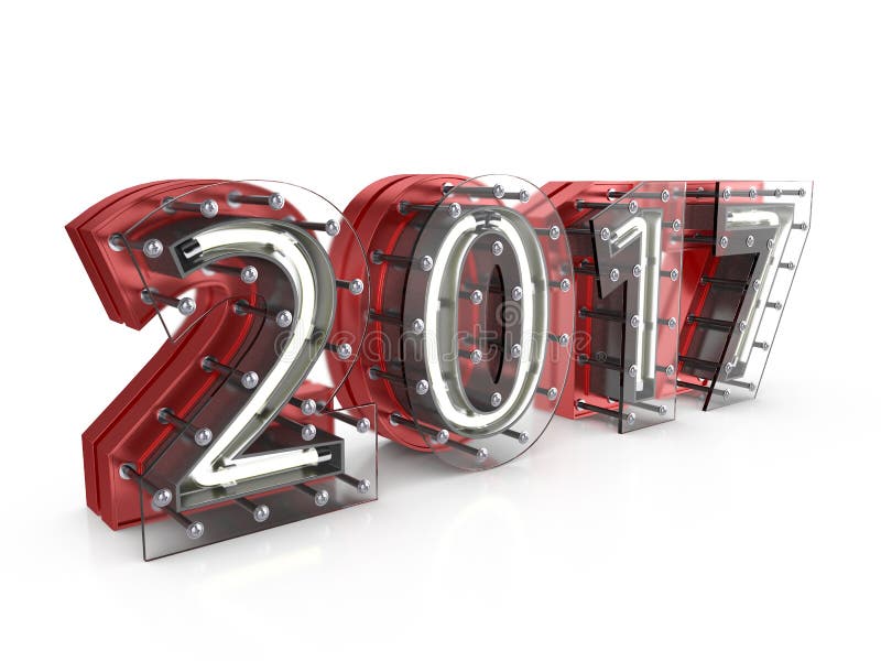2017 symbol stock illustration. Illustration of year - 79833828