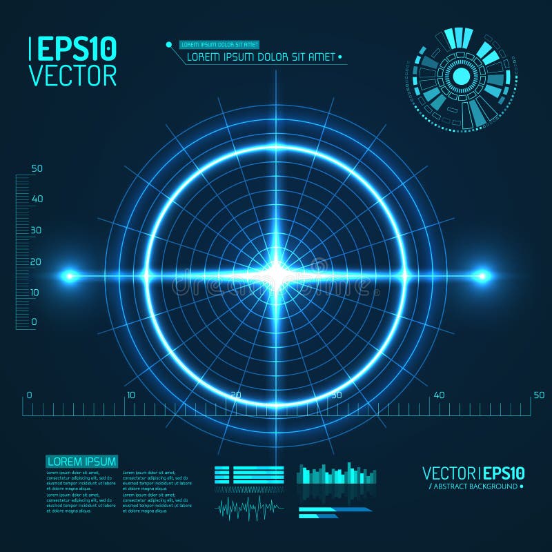 Laser tag with target stock vector. Illustration of army - 75895372