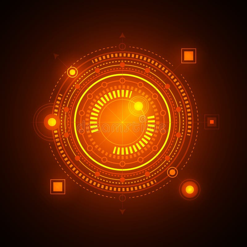 Fantastic Circle .Drawing Details . Circuit-board-background-technology ...