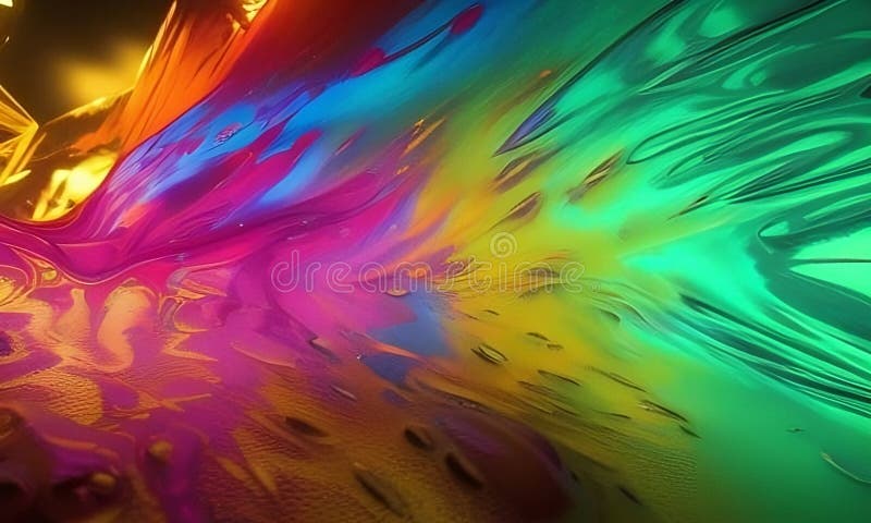 Neon Texture Background, Beautiful Abstract Fluid Art Background ...