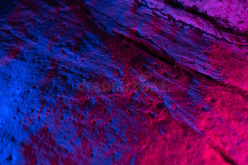 Neon Texture of Granite White Rock in Bright Neon Light Stock Photo ...