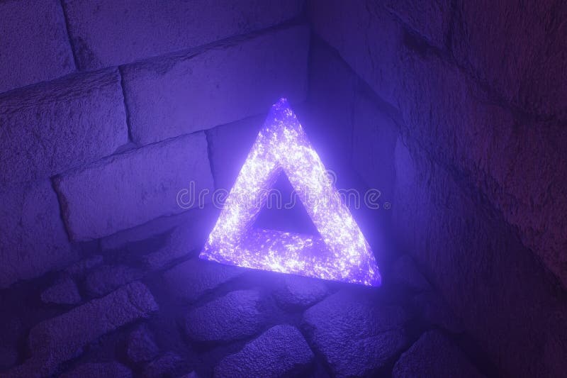 Neon Triangle Dance: a Futuristic Stage Design with Diagonal Lines and ...