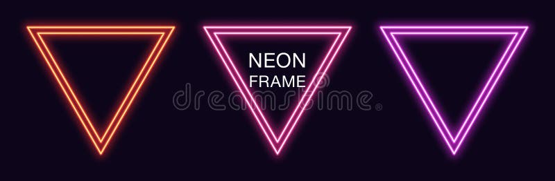Red Purple Triangle Frame Border Stock Illustrations – 339 Red Purple ...