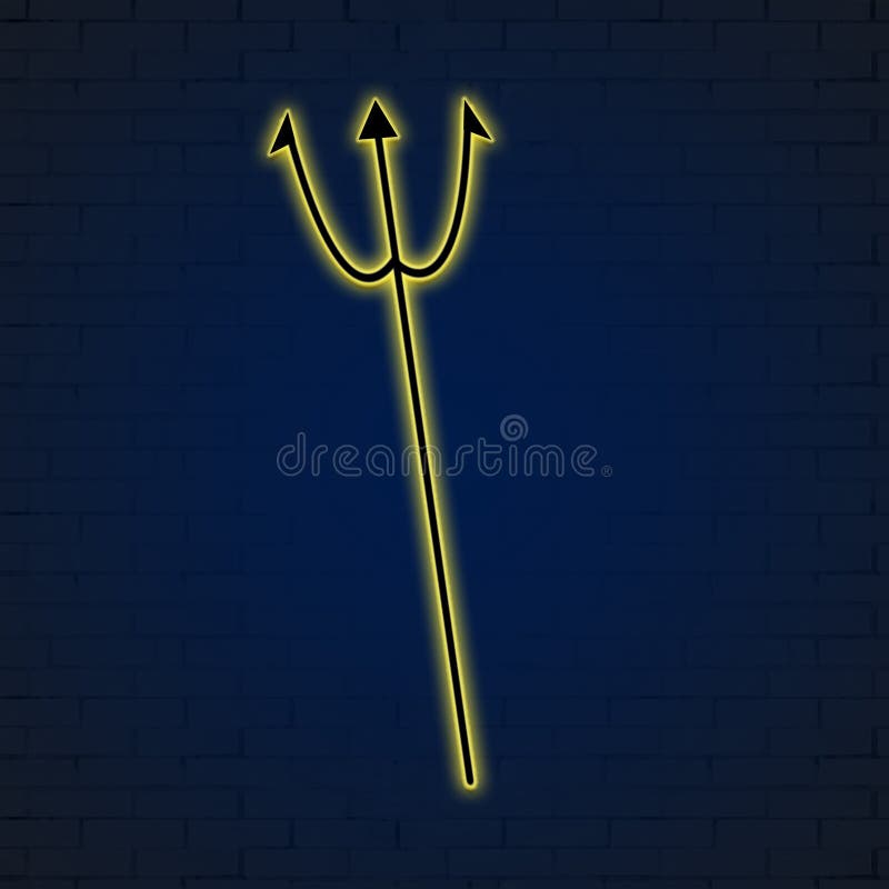 Trident with the Inscription Glory To Ukraine! Color Version Stock ...