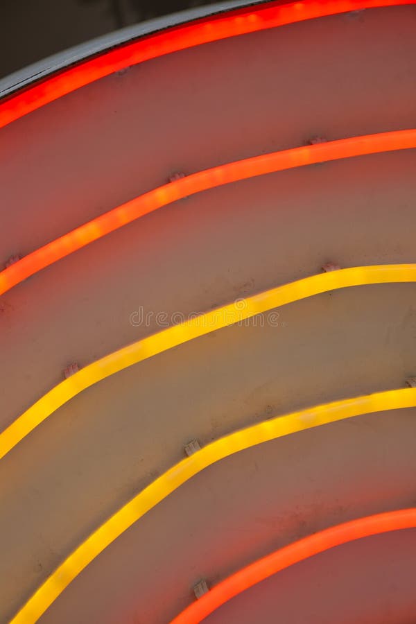 Neon tubes stock photo. Image of anplitude, design, style - 48936406