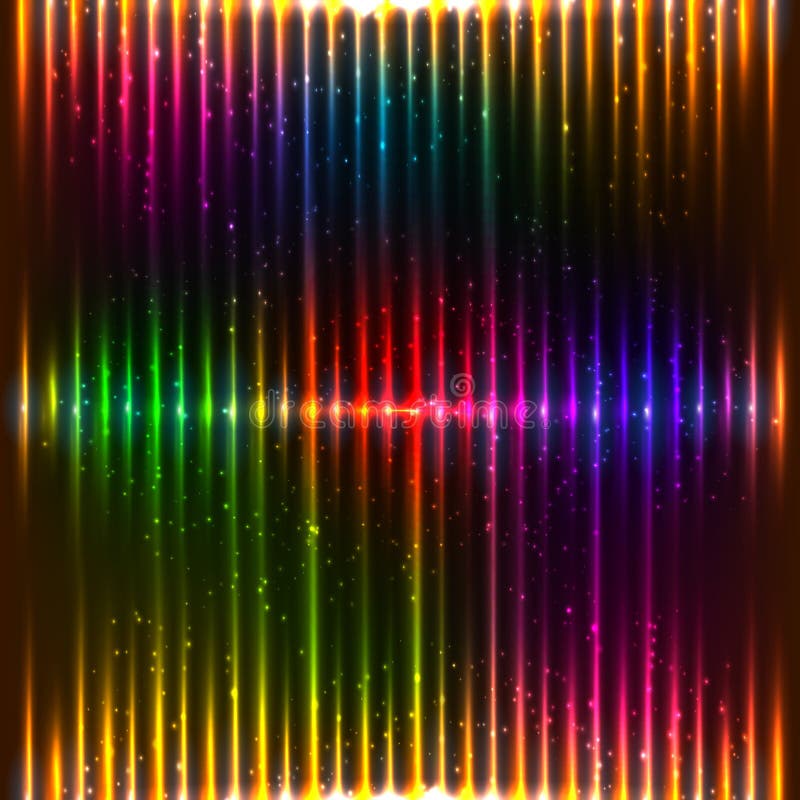Neon Vector Lights Background Stock Vector - Illustration of mixer ...