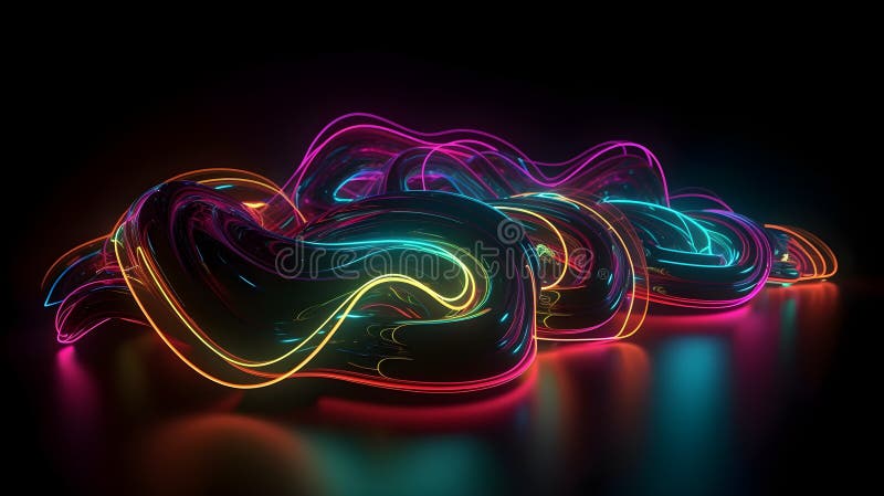 Black and neon wallpaper store